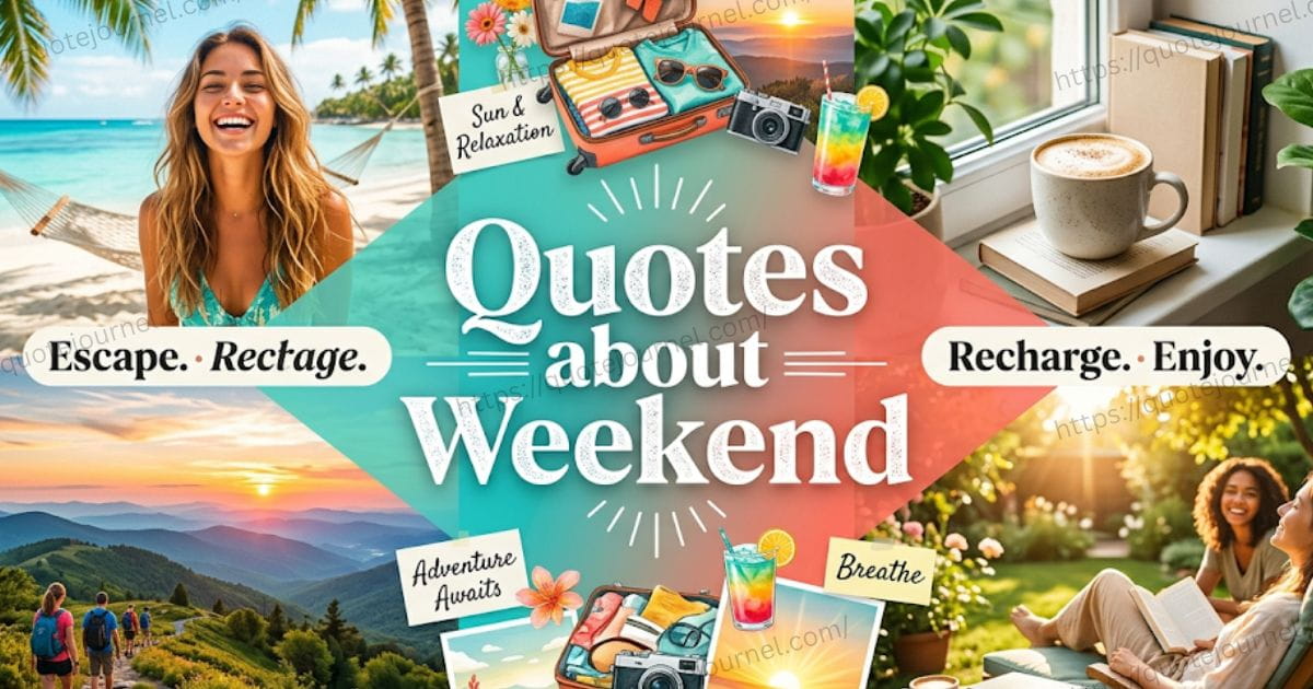 70+ Best Quotes about the Weekend to Refresh Your Soul